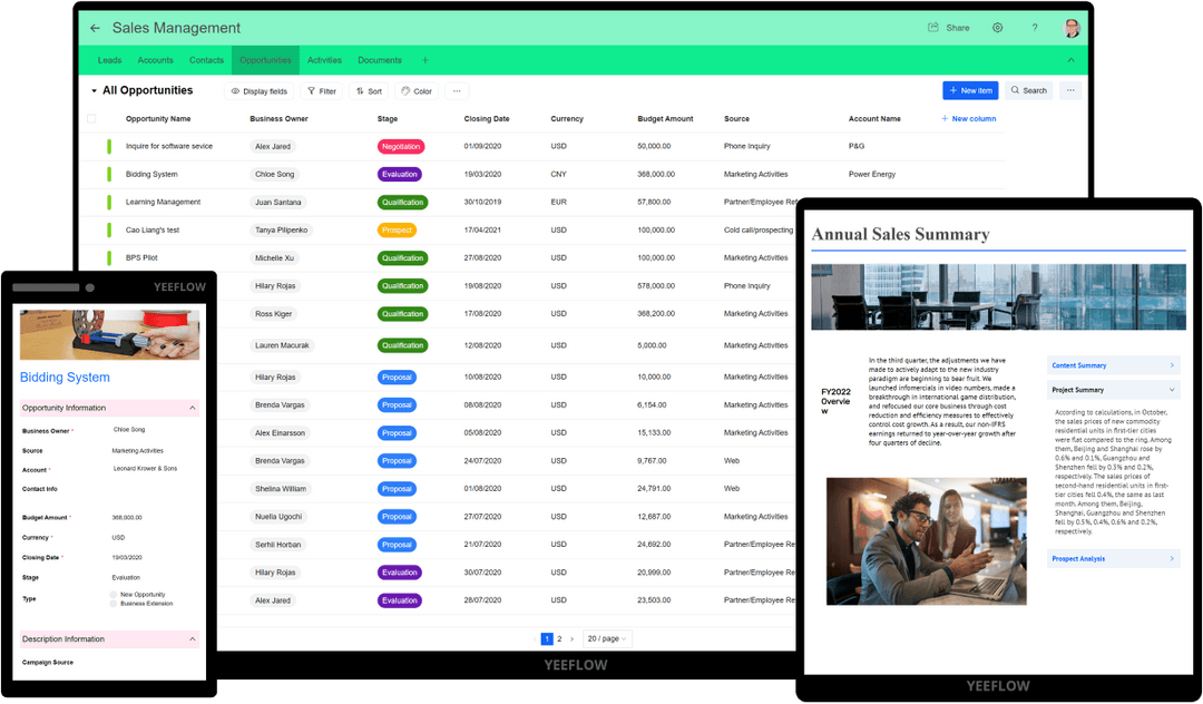 Yeeflow: Low-Code Application Development Platform